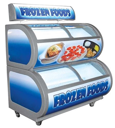 Excellence DS-48 Double Stack Freezer Merchandiser