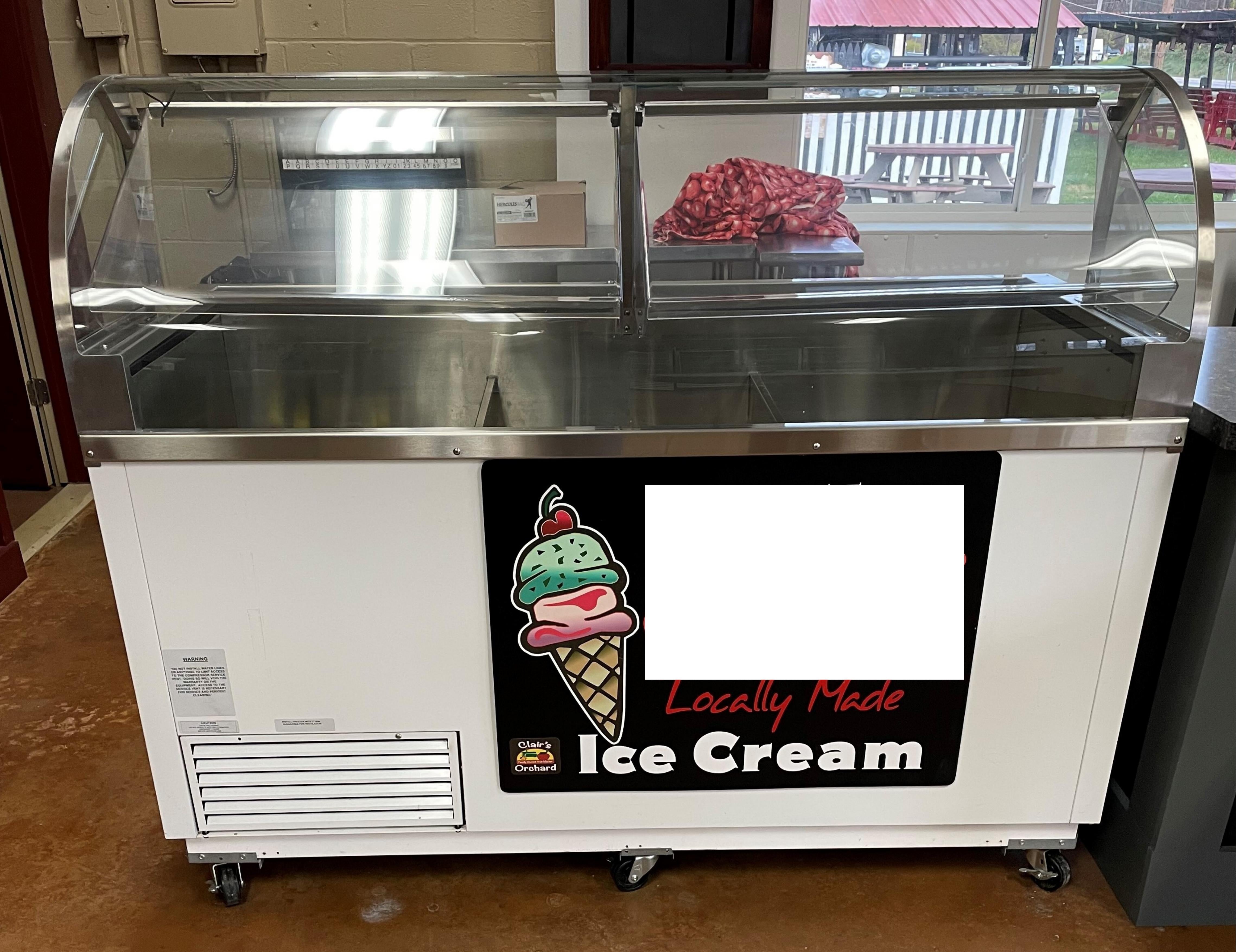 Nelson 12 Can High Visibility Dipping Freezers Cabinet