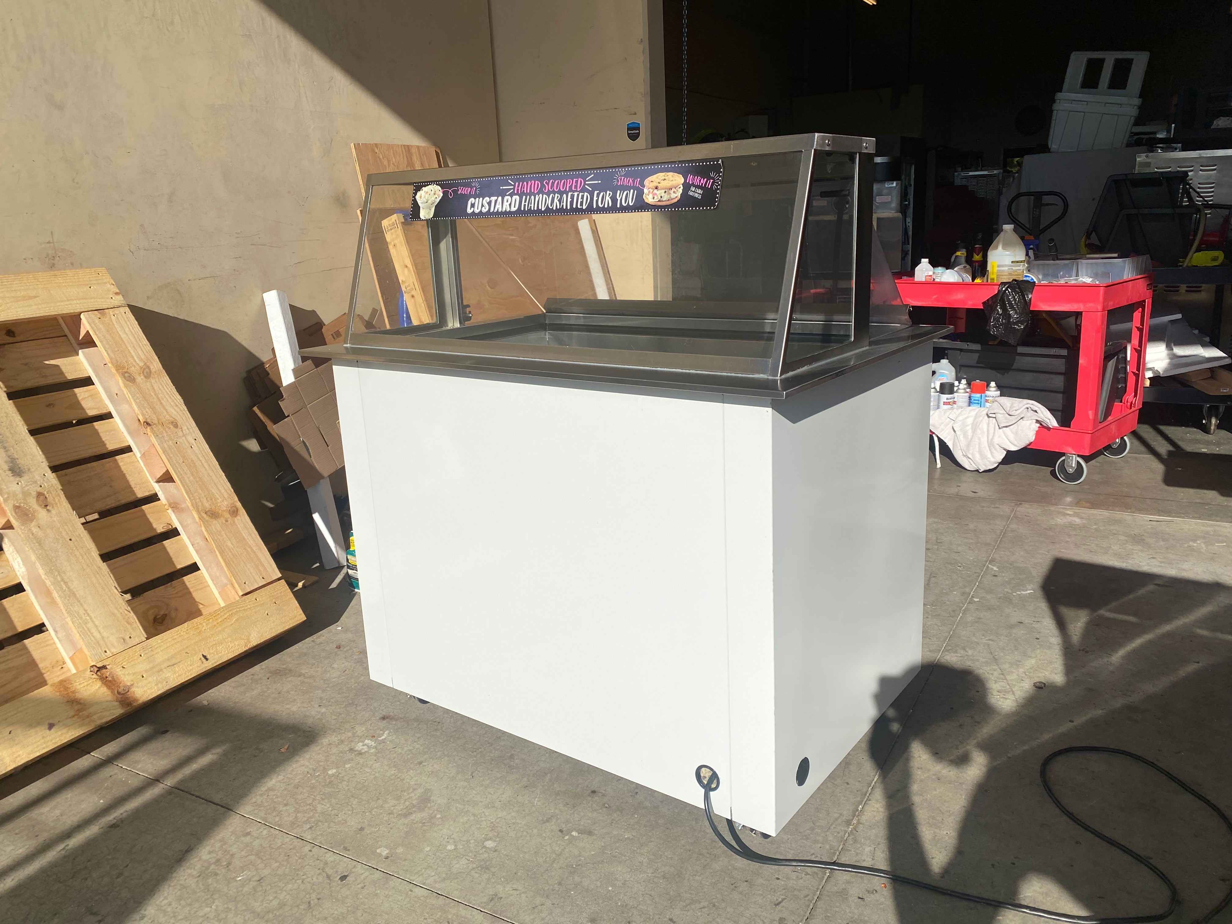 Nelson Dipping Cabinet BD6DIP-RB-W