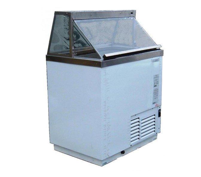 Nelson 6 Can Visual Dipping Freezers Cabinet