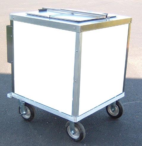 Portable and mobile ice cream push cart for sale